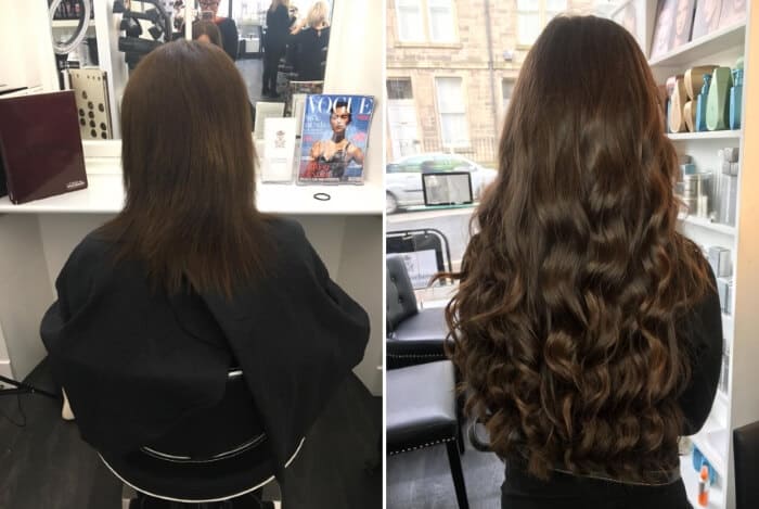 Hair Extensions. MacGregor Hairdressing, Morningside Rd. Edinburgh